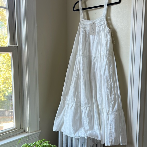 Universal Thread | Dresses | Womens Sleeveless Crochet Trim Sundress ...